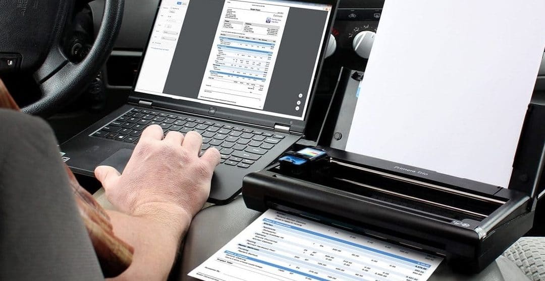 Mobiler Mutlifunktionsdrucker: Unterwegs Scannen, Drucken, Kopieren